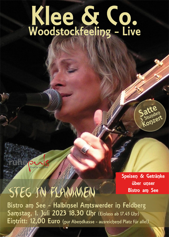 Woodstockfeeling auf Feldbergs Amtswerder: „Klee & Co.“ gastieren bei ...