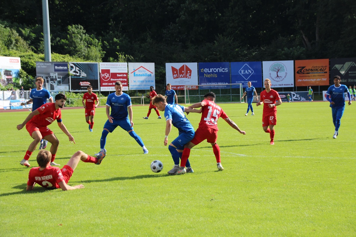 Erster Heimsieg der Saison für unsere TSG Neustrelitz in der Oberliga ...